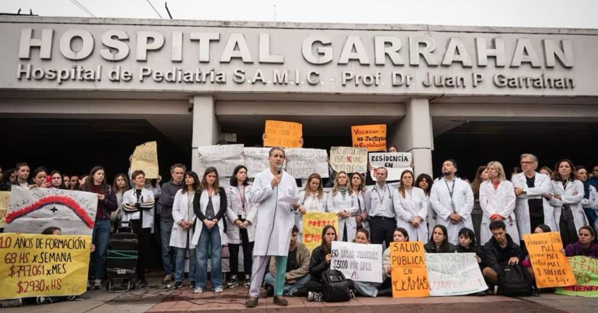 Residentes del hospital Garrahan levantaron el paro: aseguran que fue ...