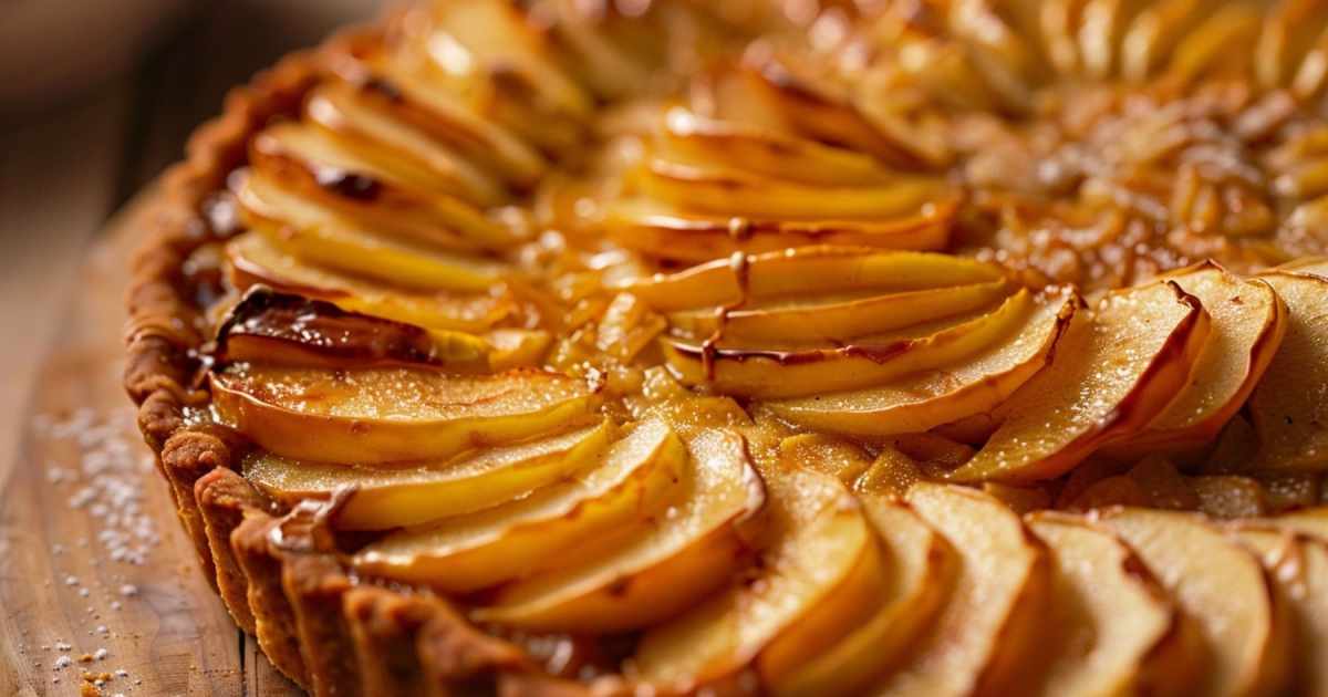 Deliciosa torta invertida de manzanas sin harina: ¡Descubrí el secreto ...