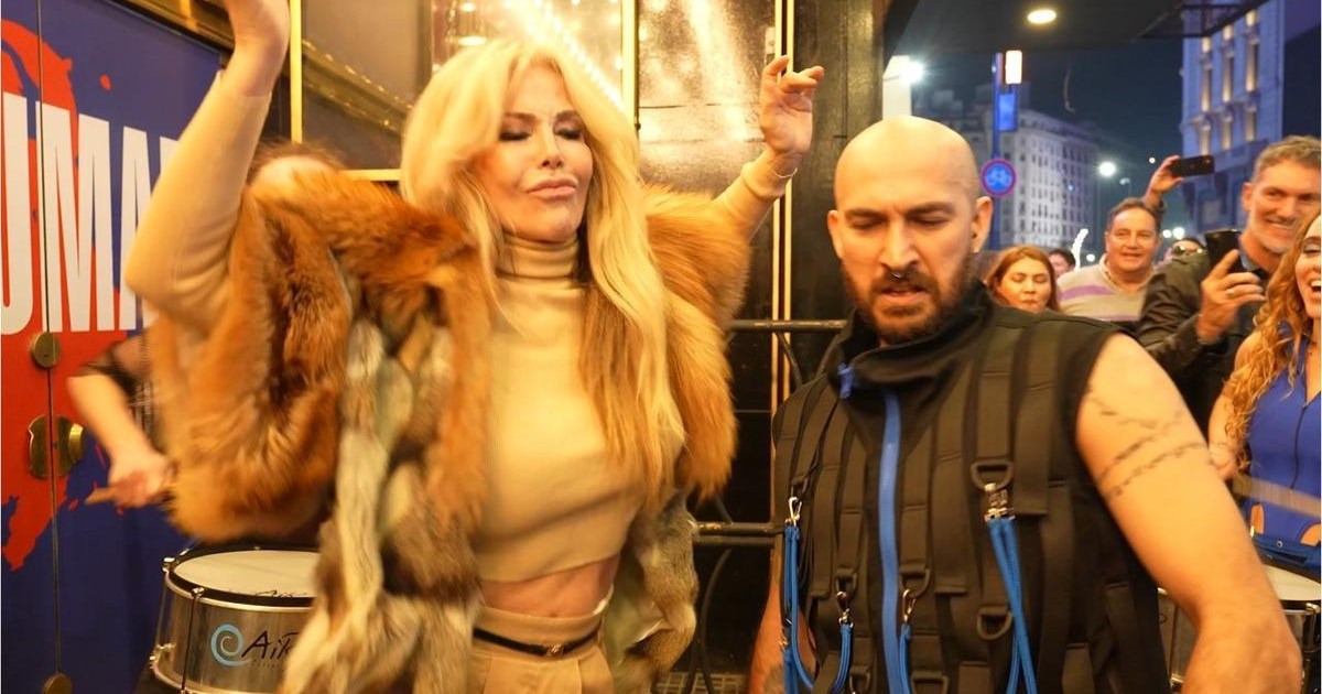 Impactante función de Mayumana en Buenos Aires con Graciela Alfano como ...