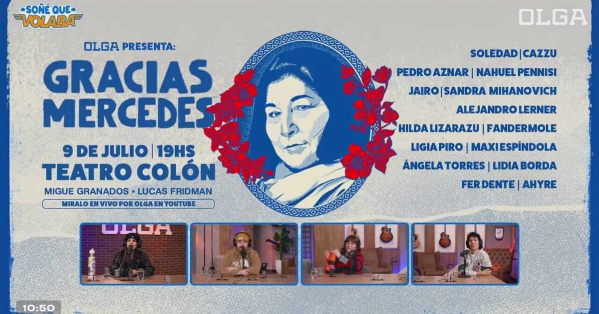 Olga homenajea a Mercedes Sosa: lanzó una convocatoria para cantar en ...