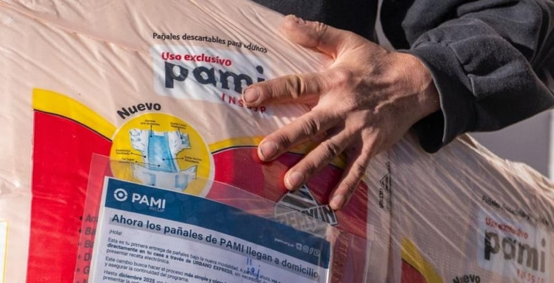 PAMI ya entregó más de 25 millones de pañales a domicilio: cómo será el ...