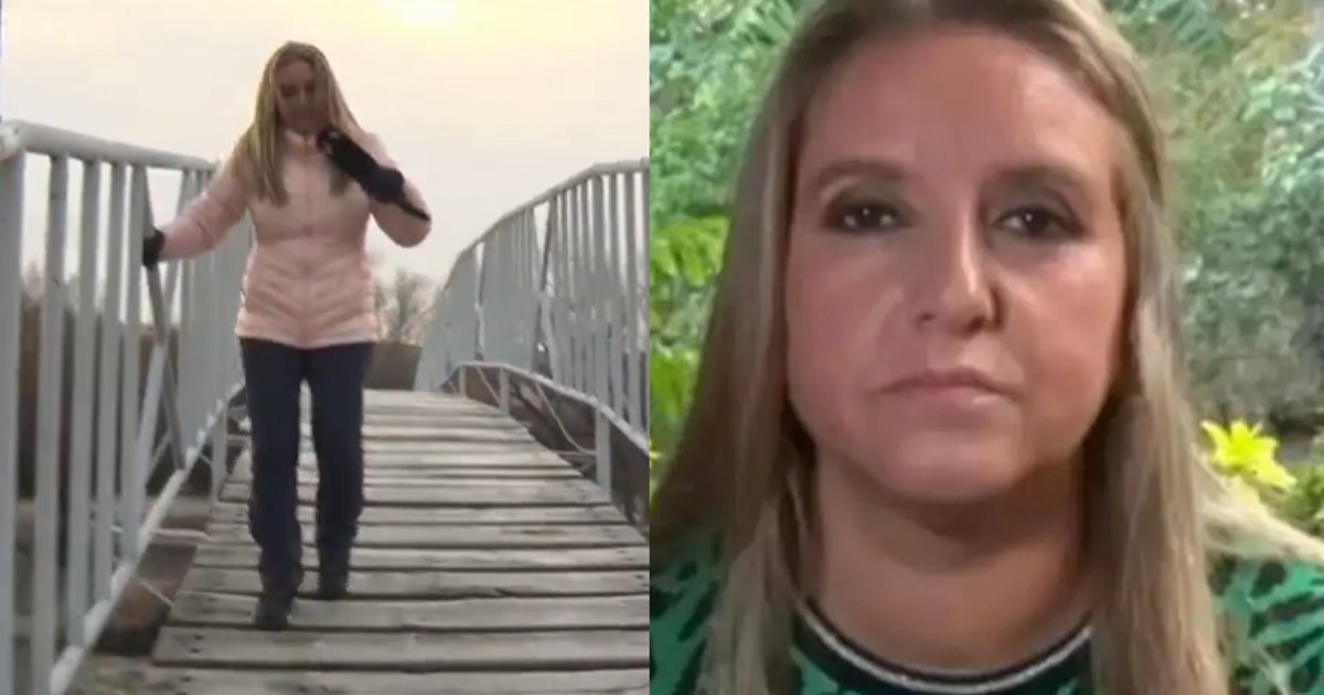 Paula Bernini protagonizó un blooper en vivo mientras transmitía desde ...