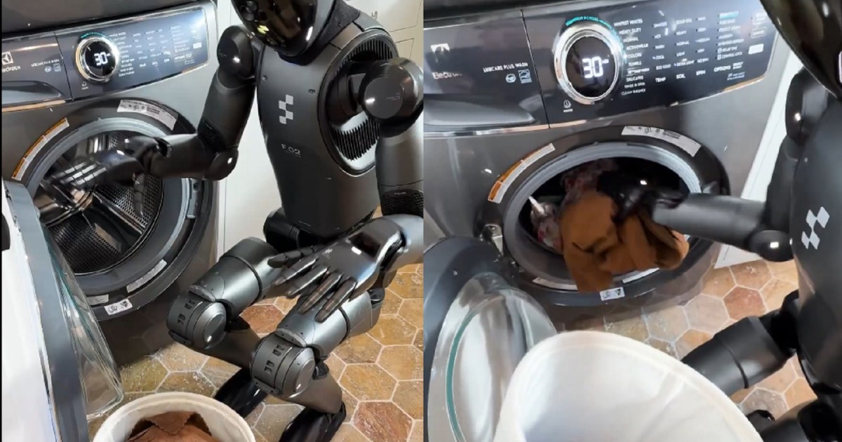 Crearon el robot humanoide que lava la ropa: los detalles de su ...