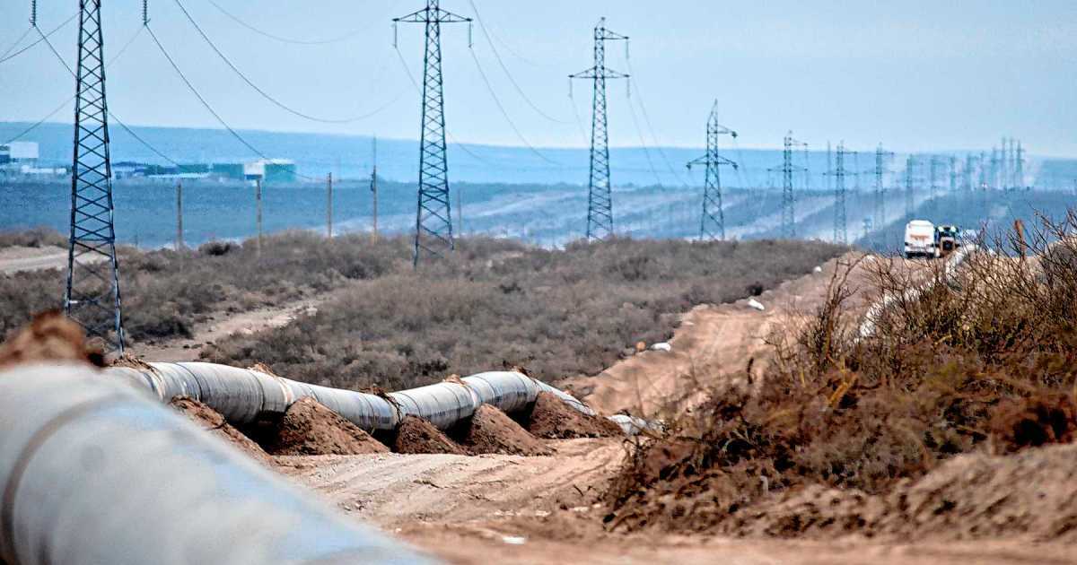 En fotos: el oleoducto Vaca Muerta Sur y un recorrido fotográfico por su colosal avance entre ...