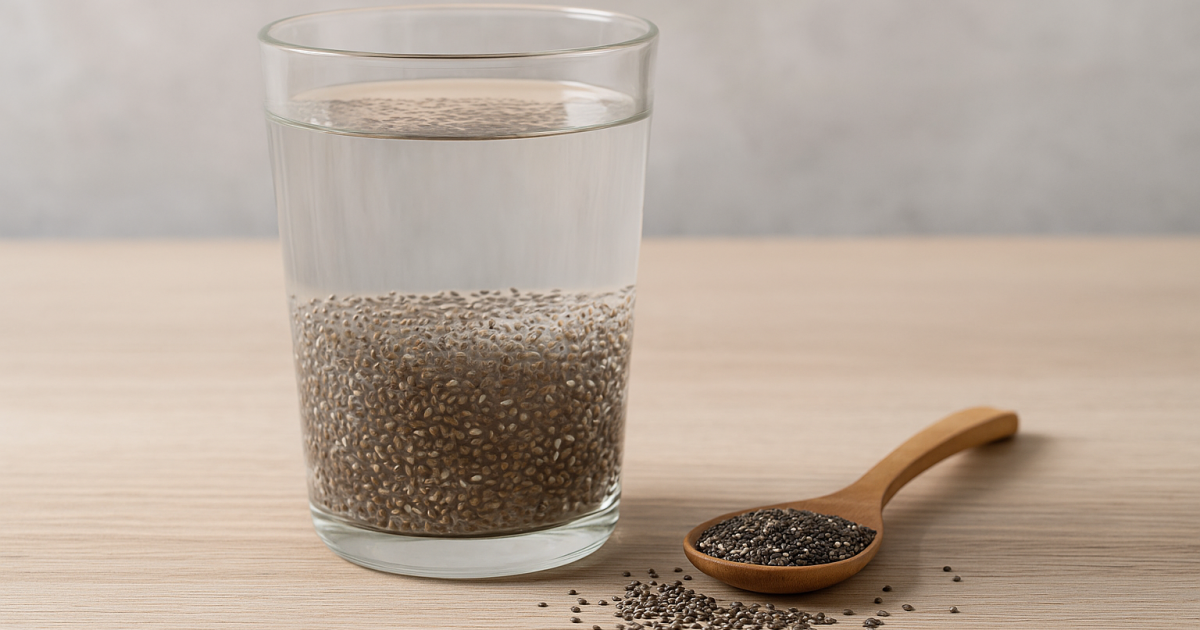 Agua con semillas de chía en ayunas: qué beneficios reales tiene y cómo ...