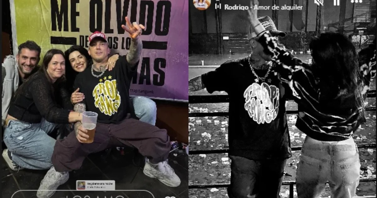 Gianinna Maradona y El Polaco, a los besos en un boliche: ¿nace un ...