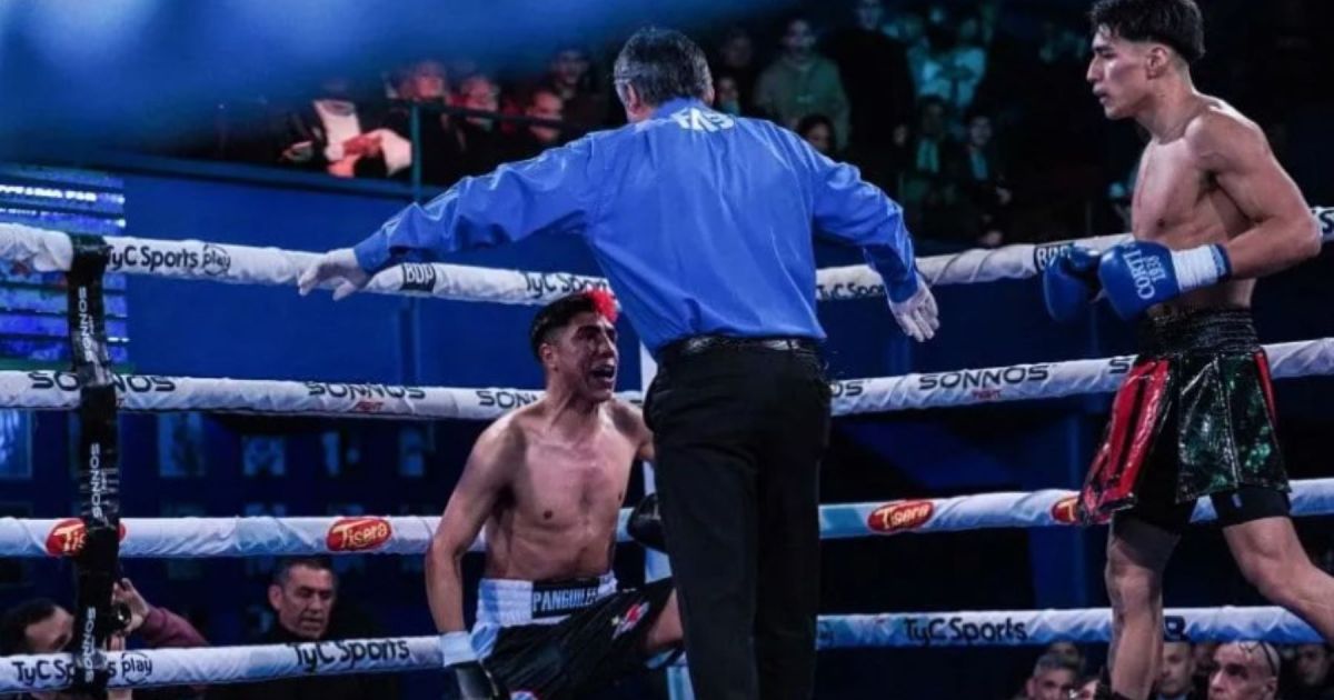 El sueño de Panguilef duró un suspiro: Vilte logró un rápido nocaut y ...