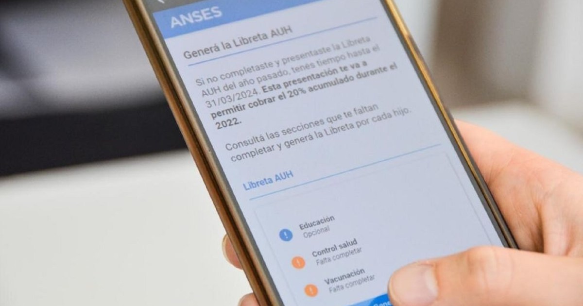 Cómo y hasta cuándo hay tiempo para presentar la Libreta AUH de Anses ...