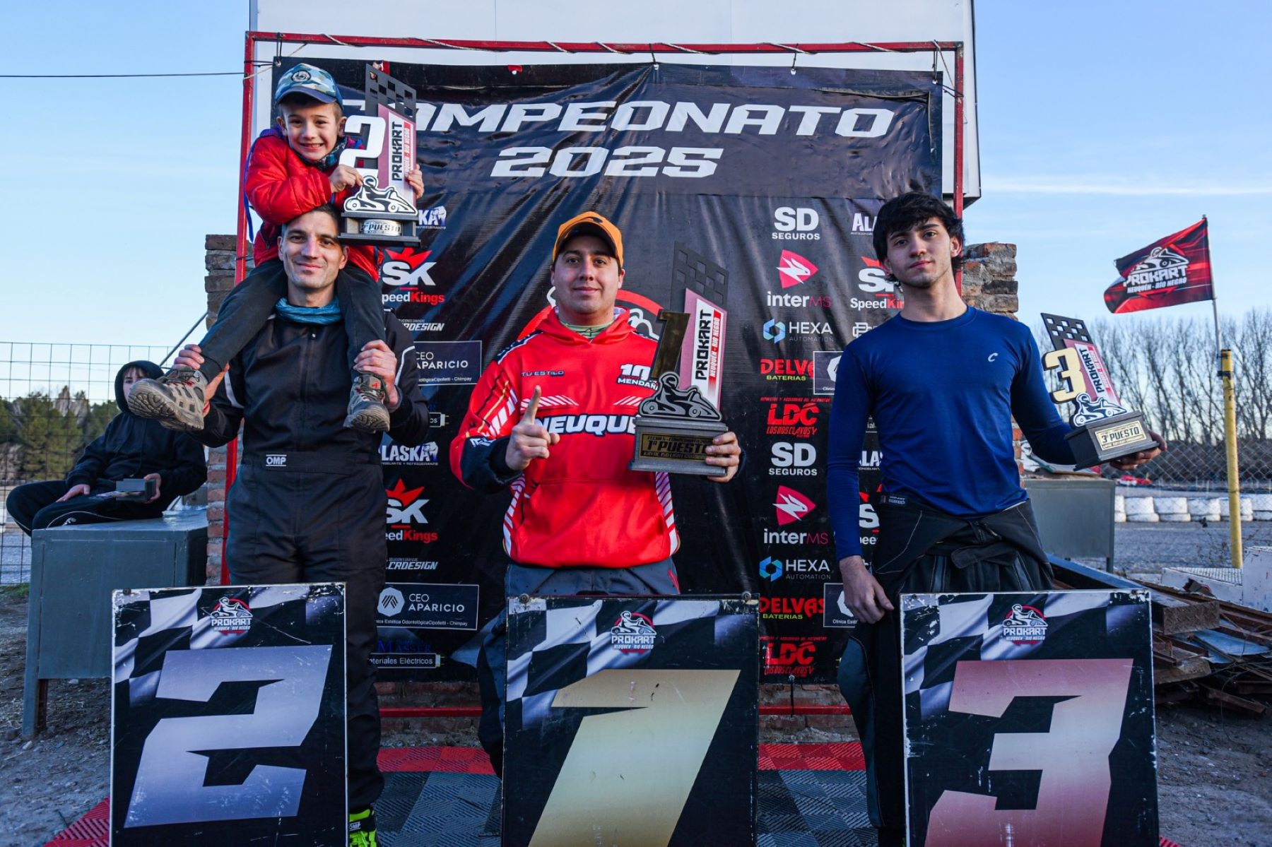 ProKart: Jara, Mendaña y Estebanez fueron los mejores en la Isla Jordán ...