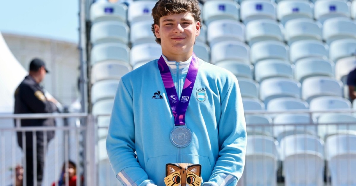 El neuquino Manuel Turone se colgó la medalla de plata en los Juegos ...