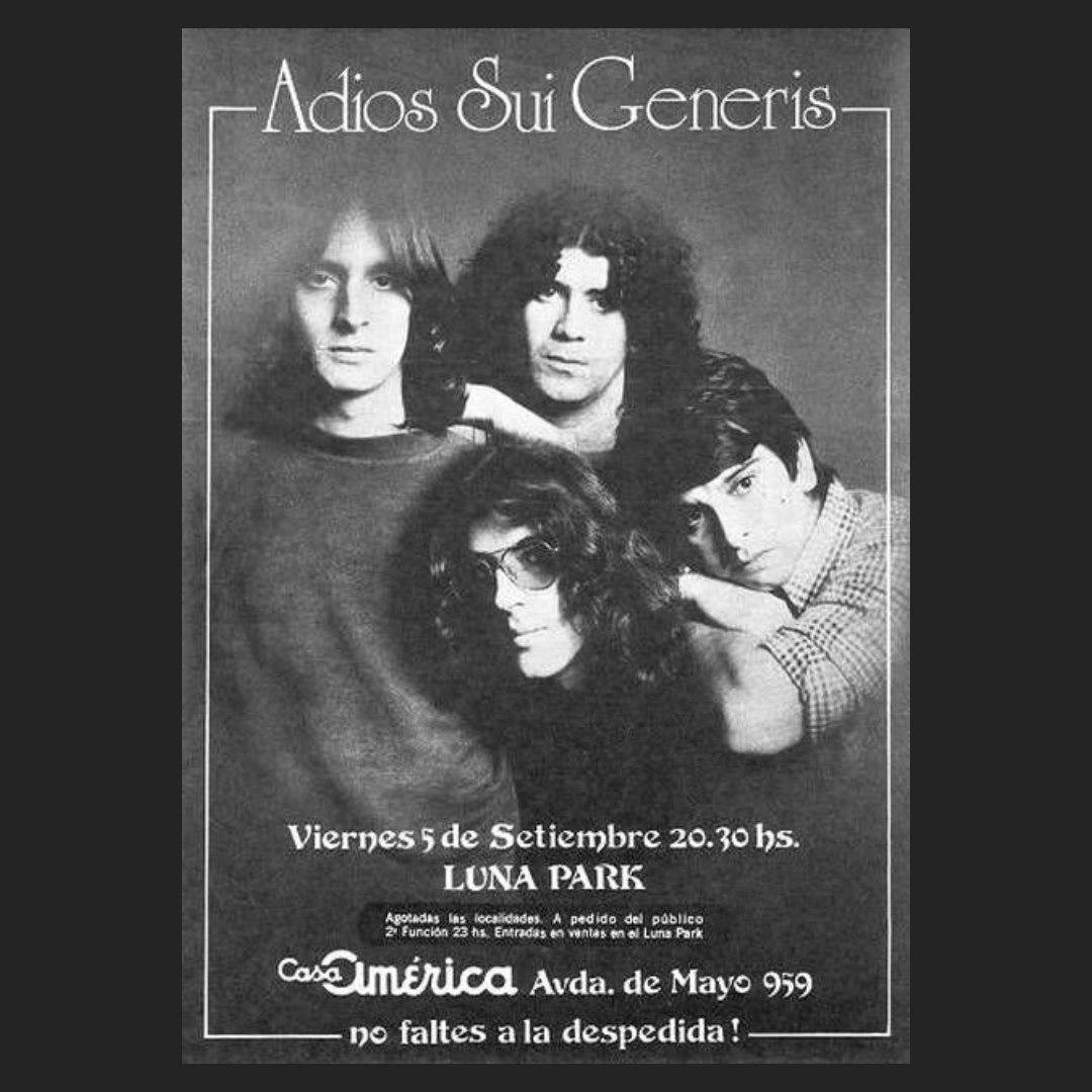 50 años de Adiós Sui Generis, un concierto que hizo historia y cambió ...