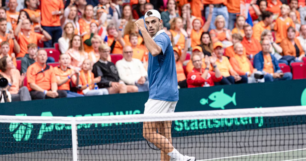 Cerúndolo ganó el segundo punto y Argentina quedó a un triunfo de la ...