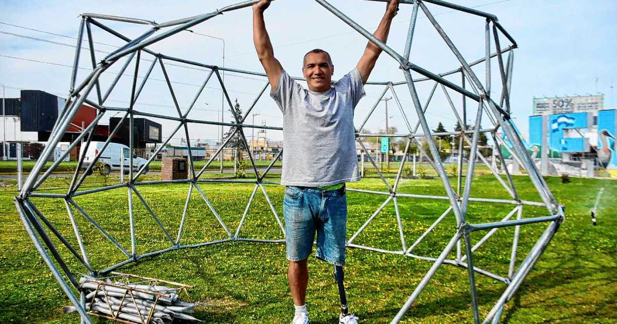 Franco Herrera: de sobreviviente a emprendedor con domos sustentables en Neuquén - Diario Río Negro