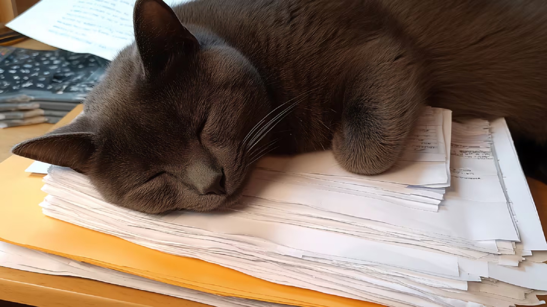 Qué significa que tu gato se acueste sobre tus cosas, según ...