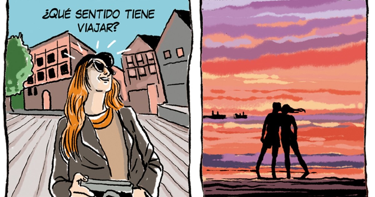 «El sentido de viajar», la nueva tira de Chelo Candia en el Voy ...