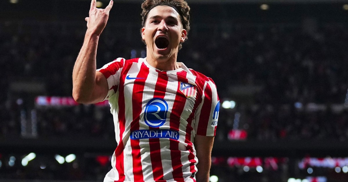 Show de Julián Álvarez en el Atlético Madrid: triplete del argentino y ...