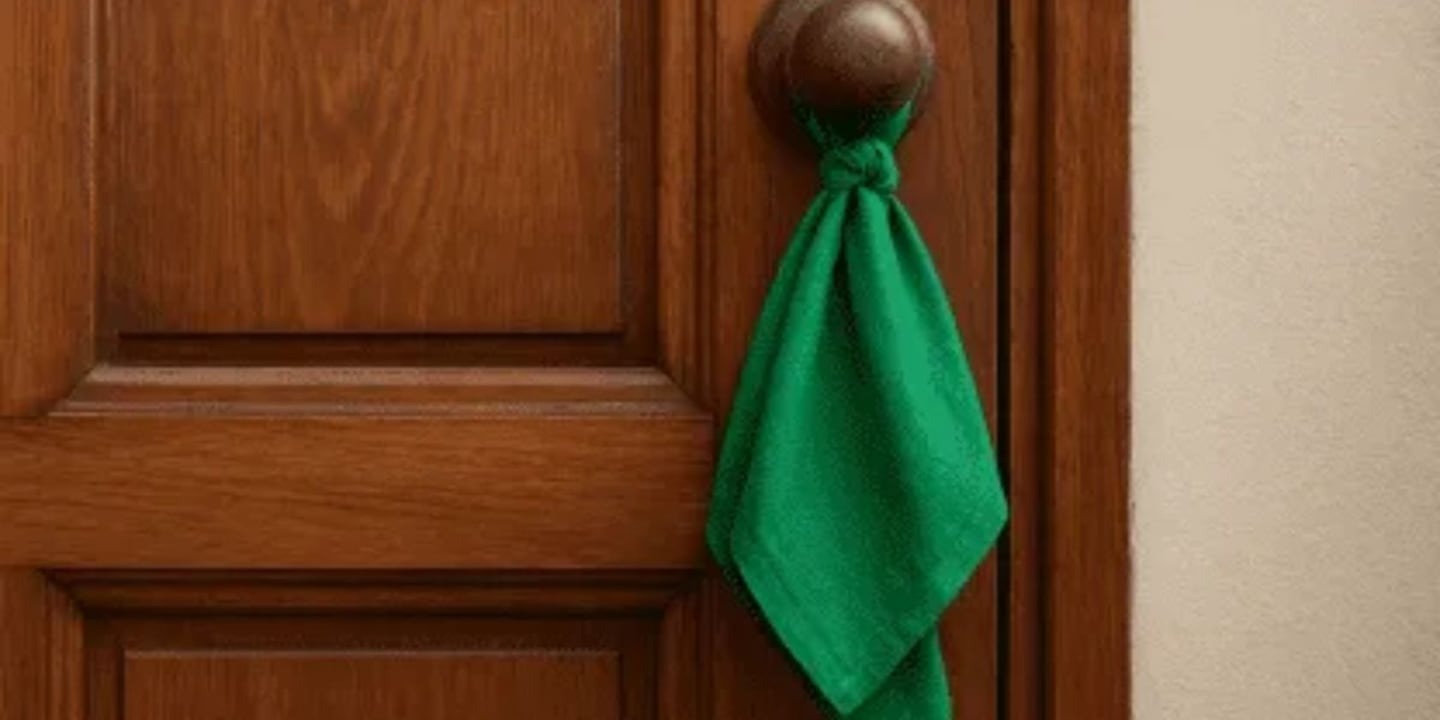 Feng Shui: el color de pañuelo que debés colocar en la puerta de tu ...