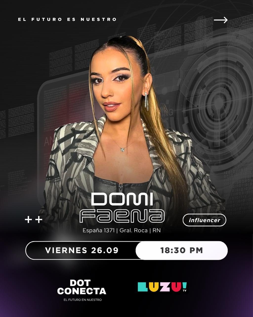 Influencers de Luzu TV llegan a Roca para un evento que conecta a los ...