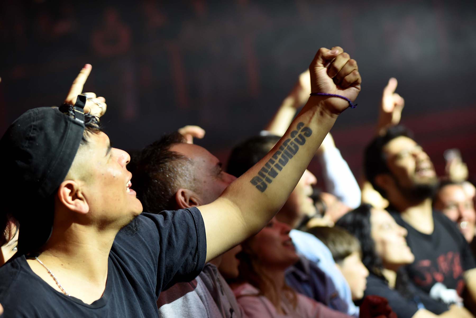 En fotos, así vibró el Ruca Che de la mano de Divididos en Neuquén ...