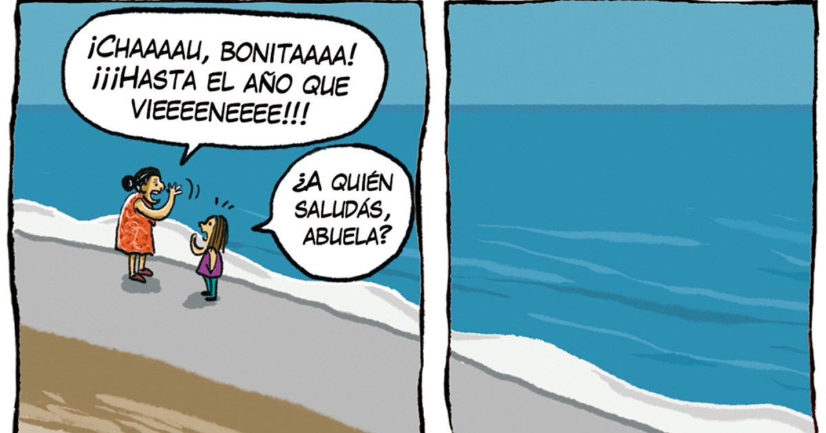 «El saludo de la abuela», la nueva tira de Chelo Candia en el Voy ...