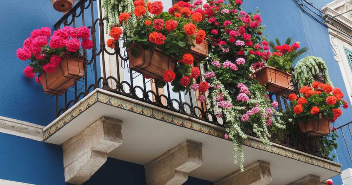 Geranio: la planta ideal para balcones, llena de color y repelente ...