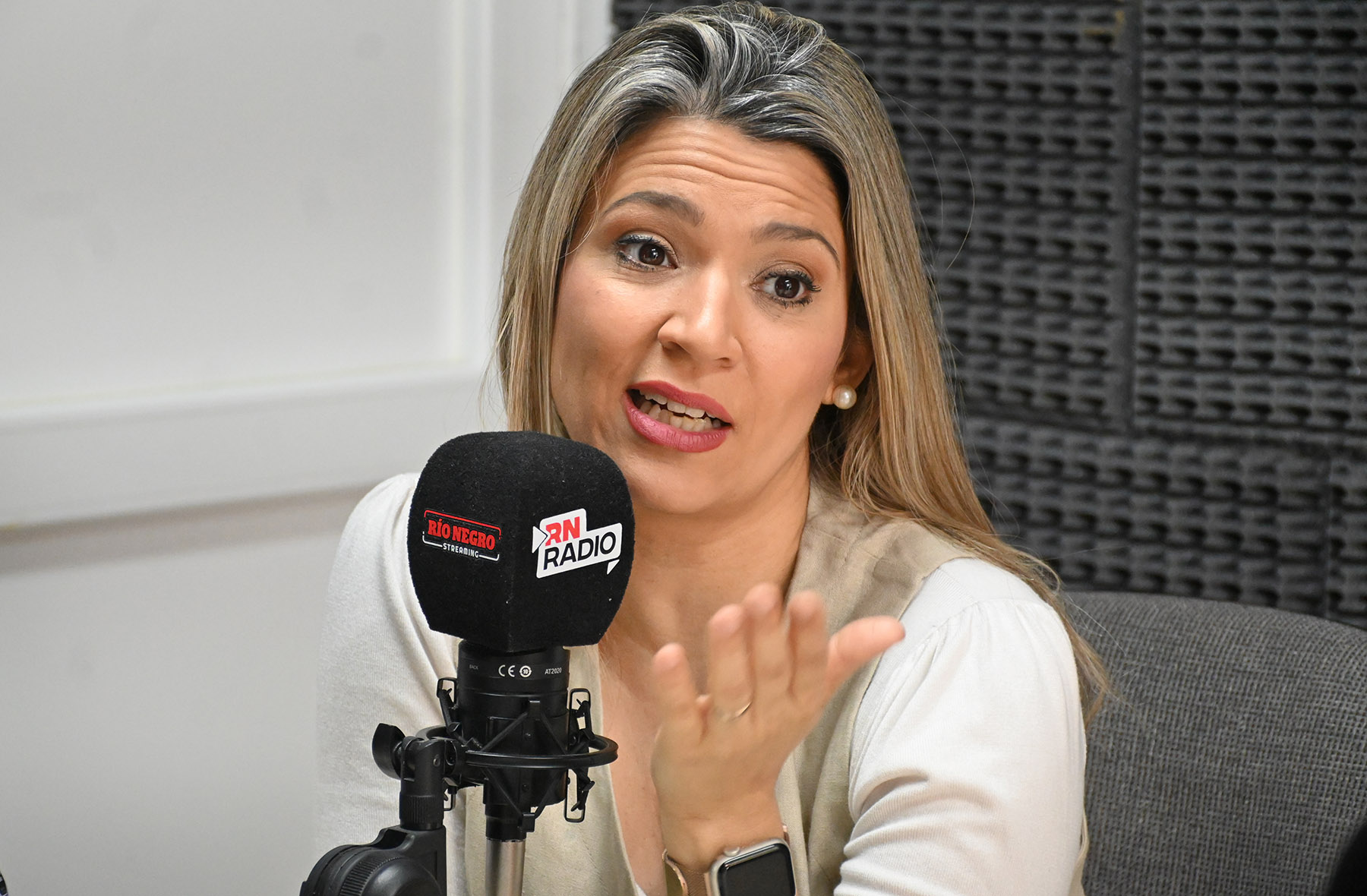Nadia Márquez, en el final de campaña en Neuquén, defiende el rumbo del ...