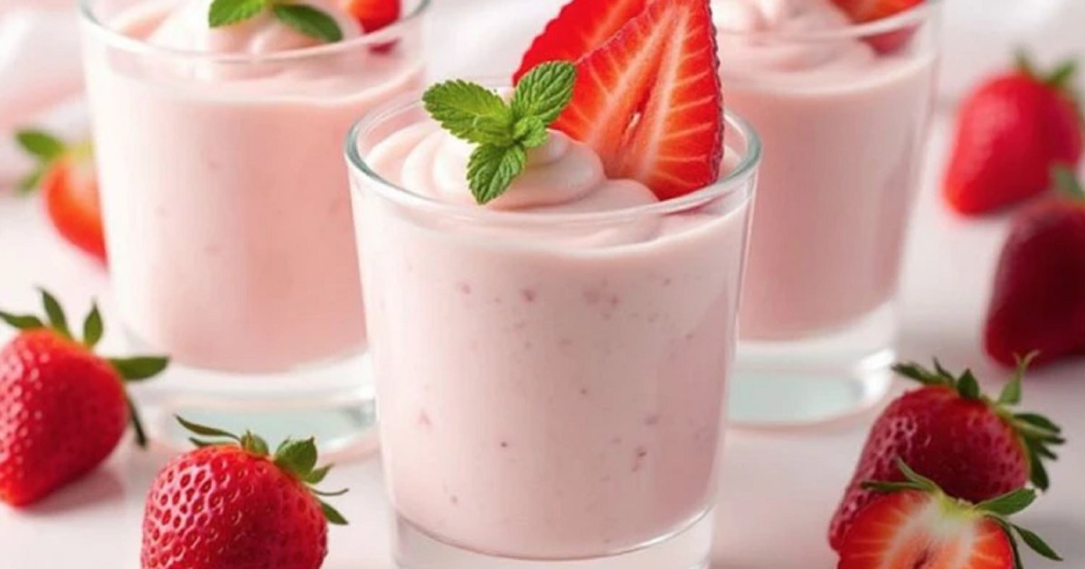 Postre frío de frutillas sin TACC y sin horno: la receta fácil para ...