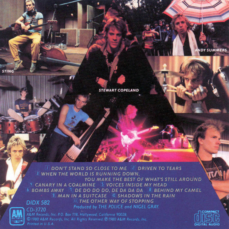 45 años de Zenyatta Mondatta, el disco que elevó a The Police y lo ...