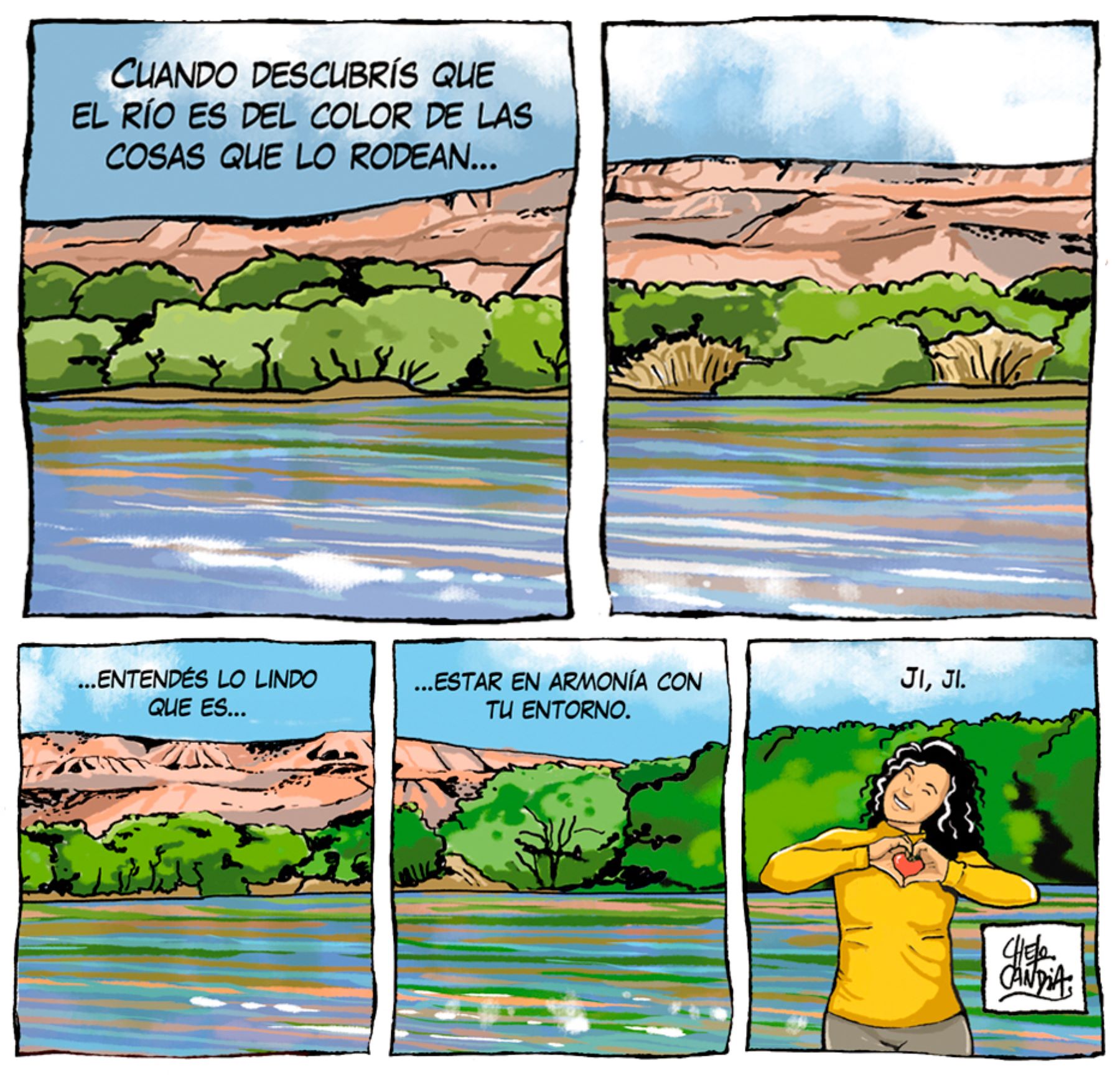 «Armonía», la nueva tira de Chelo Candia en el Voy - Diario Río Negro