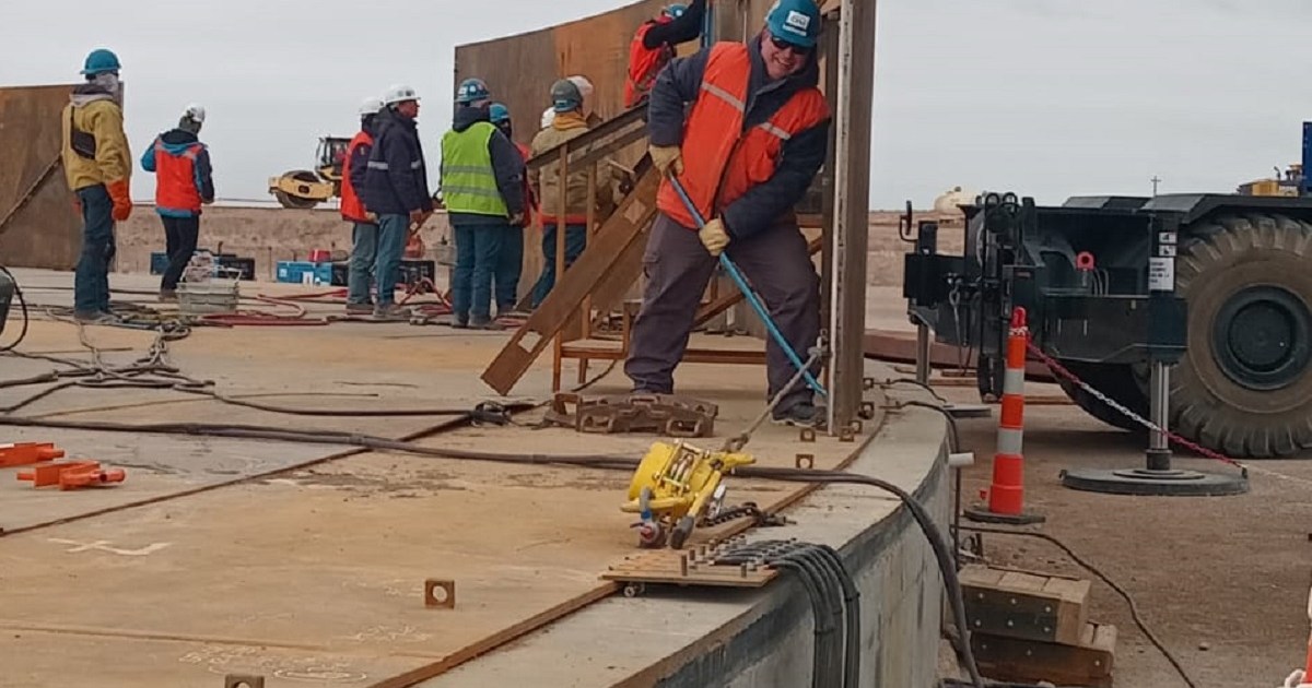 Comenzó la construcción de los tanques de almacenamiento del VMOS en ...