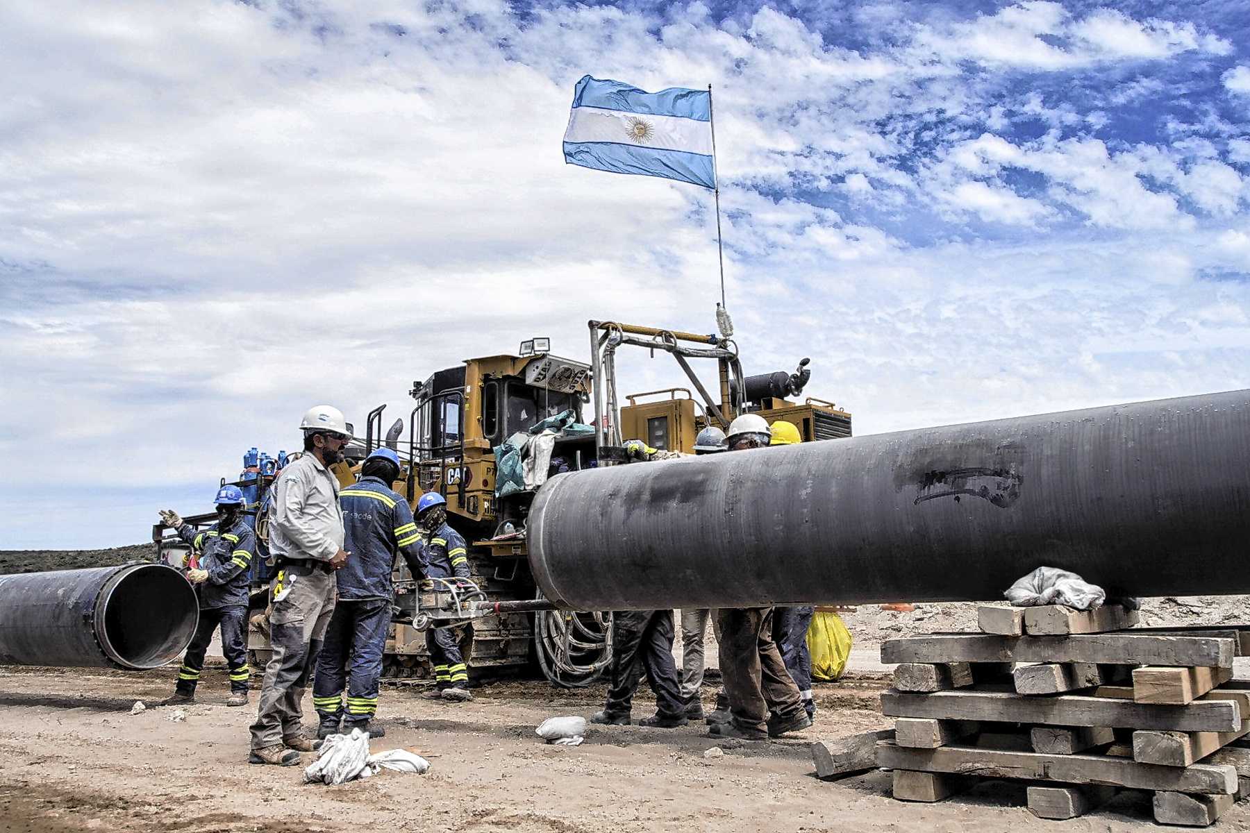 Fotogalería: así avanza el oleoducto Vaca Muerta Sur (VMOS) que pronto ...