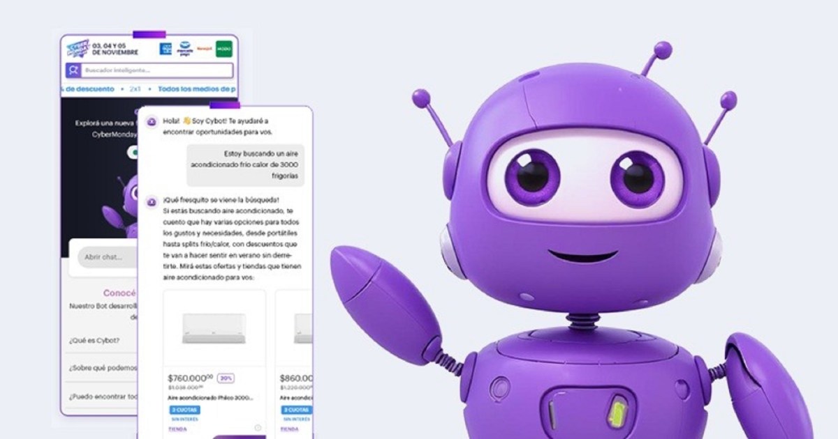 CyberMonday 2025: cómo aprovechar a Cybot, el asistente virtual que ...