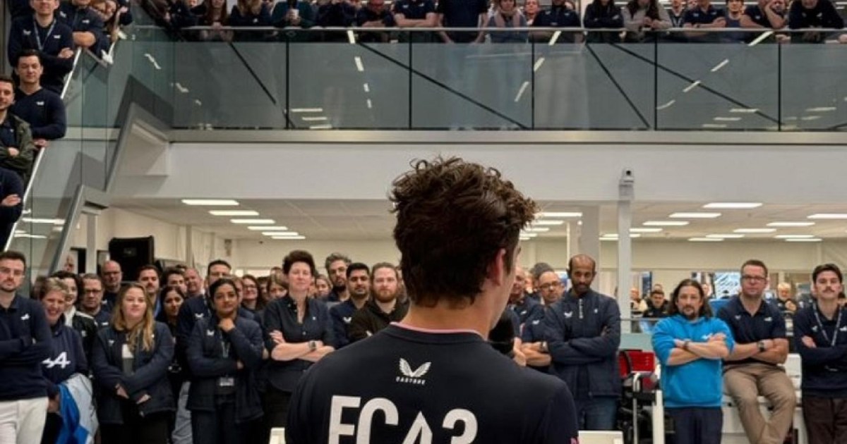 El fuerte respaldo de Franco Colapinto al equipo de trabajo de Alpine ...