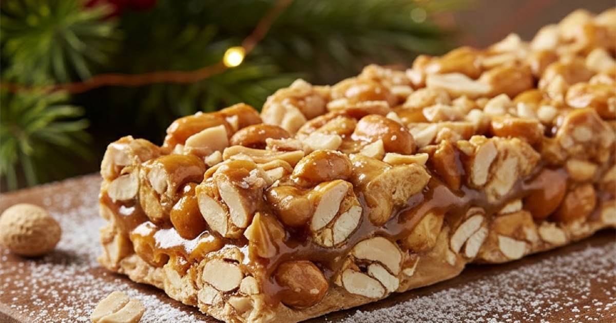 Cómo hacer turrón navideño de maní y caramelo: receta simple y en pocos ...