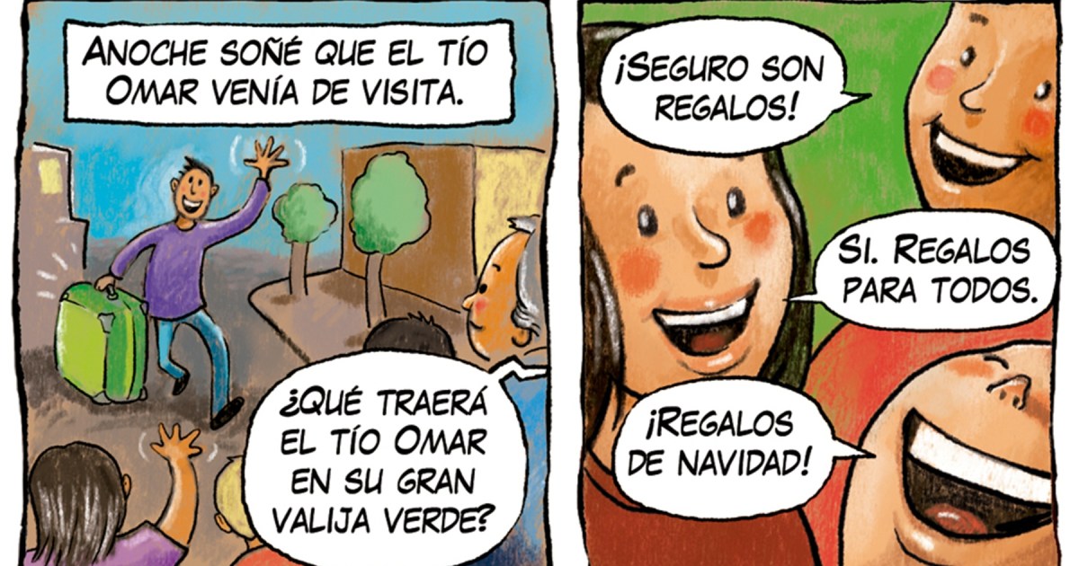 «La Valija Verde del Tío Omar», la tira llena de fistas de Chelo Candia ...