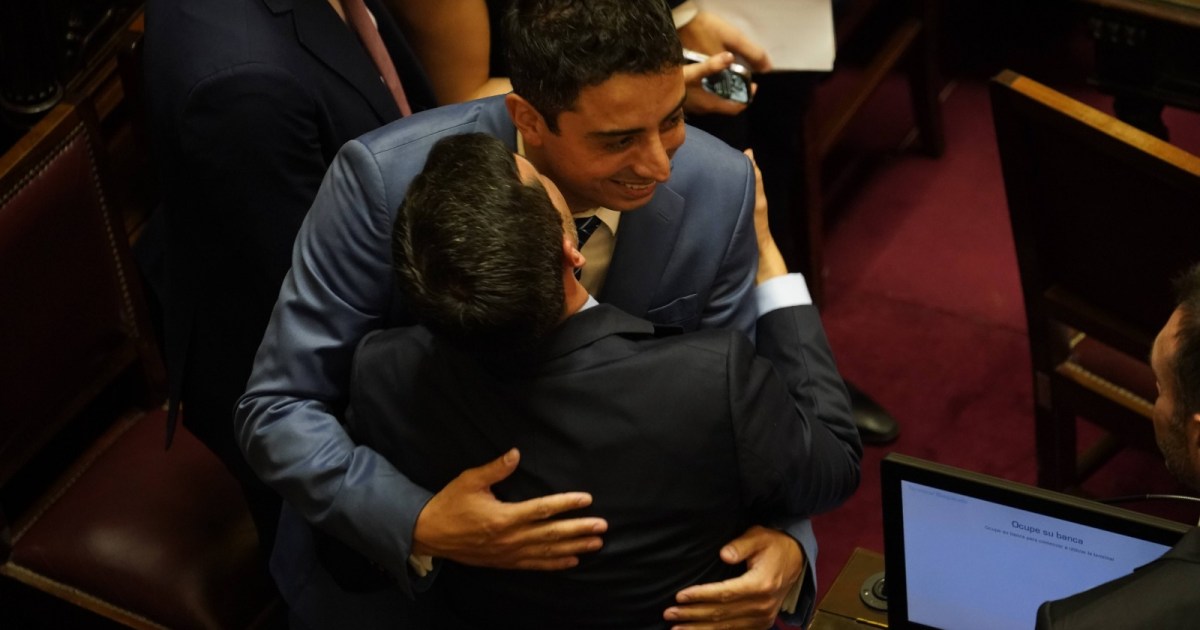 Enzo Fullone juró como senador de Río Negro: «Hay que dejar los ...