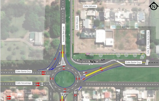 Cipolletti habilitó una nueva rotonda cerca de la Ruta 151 y modifica ...