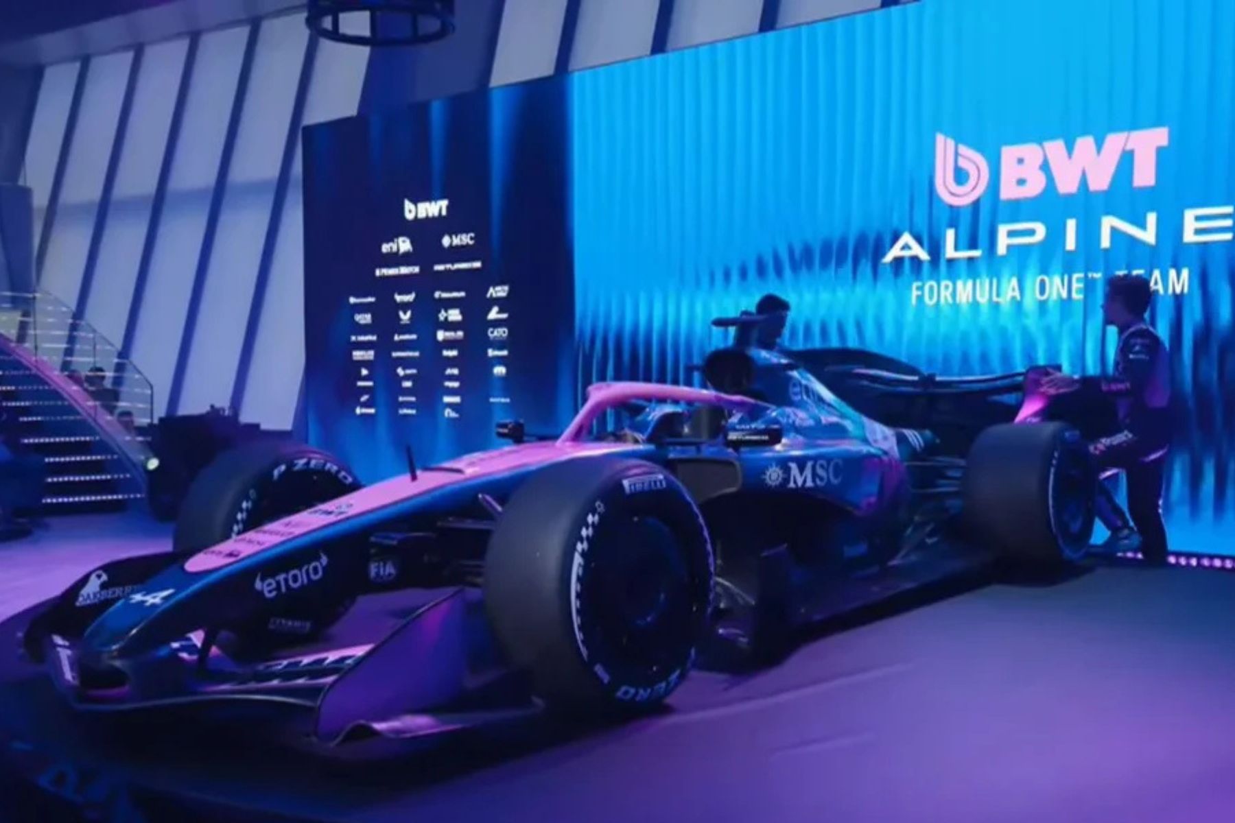 Video | Alpine mostró el A526: así será el auto de Franco Colapinto ...