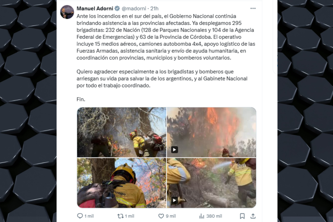 Incendios en la Patagonia: Nación confirmó que se extinguieron «22 de ...