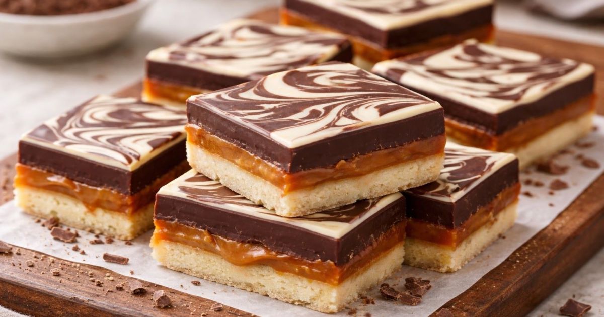 Cuadrados de dulce de leche y doble chocolate, un clásico casero para ...