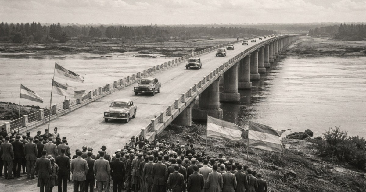 Cuando el río dejó de ser frontera - Diario Río Negro