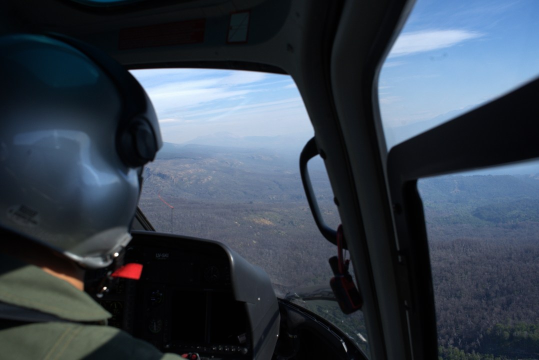 El fuego sigue activo en Los Alerces y está contenido en un 85% en ...