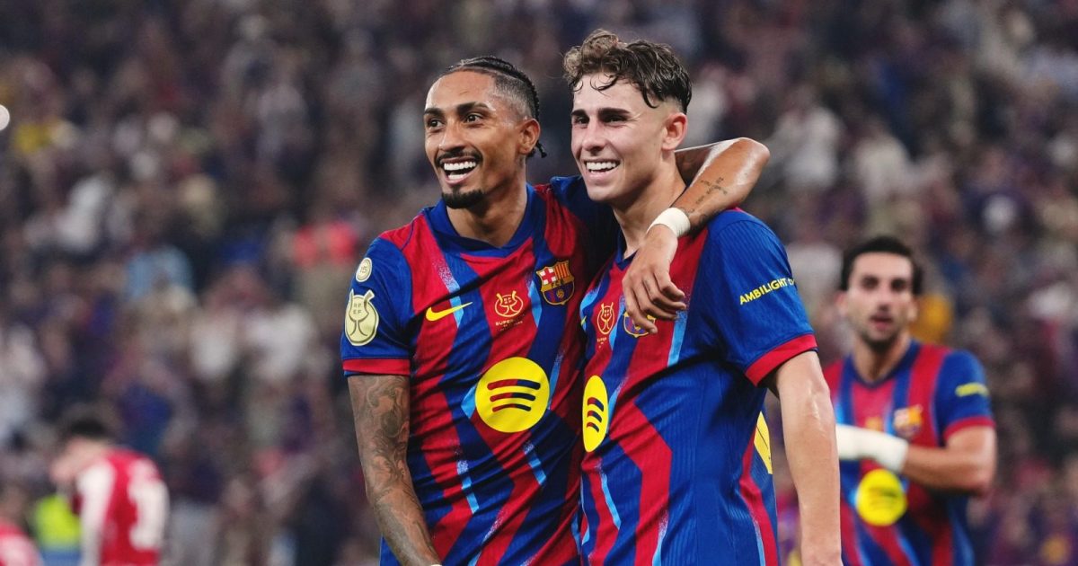 Barcelona metió 5 goles en 30 minutos y pasó a la final de la Supercopa ...