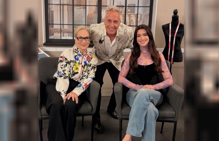 Marley viajó a México y cumplió su sueño: beso y foto con Meryl Streep ...
