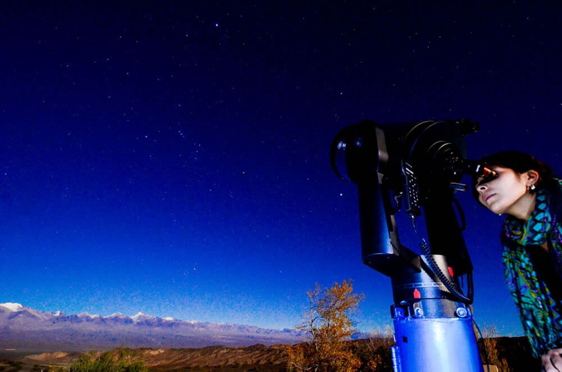 “El cielo es un paisaje para descubrir”, la historia del viajero que ...