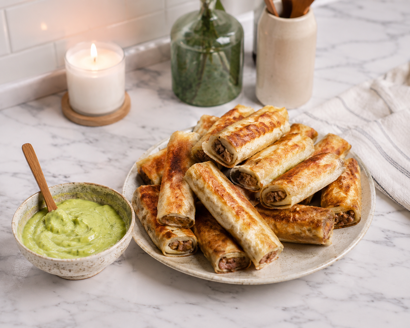 La receta ideal para ver el partido: arrolladitos crocantes de carne y ...