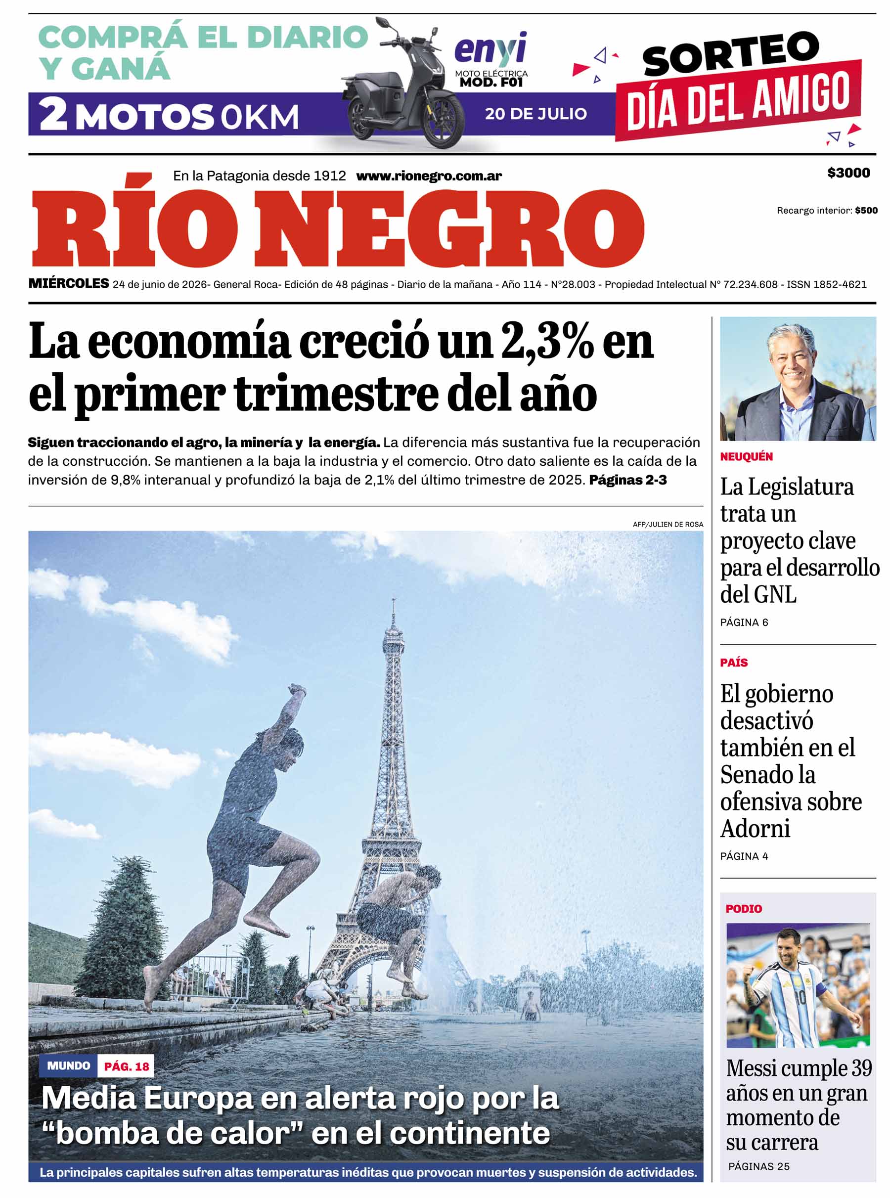 Tapas - Diario Río Negro periodismo en la Patagonia