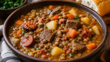La receta de guiso de lentejas que todos buscan cuando llegan los ...