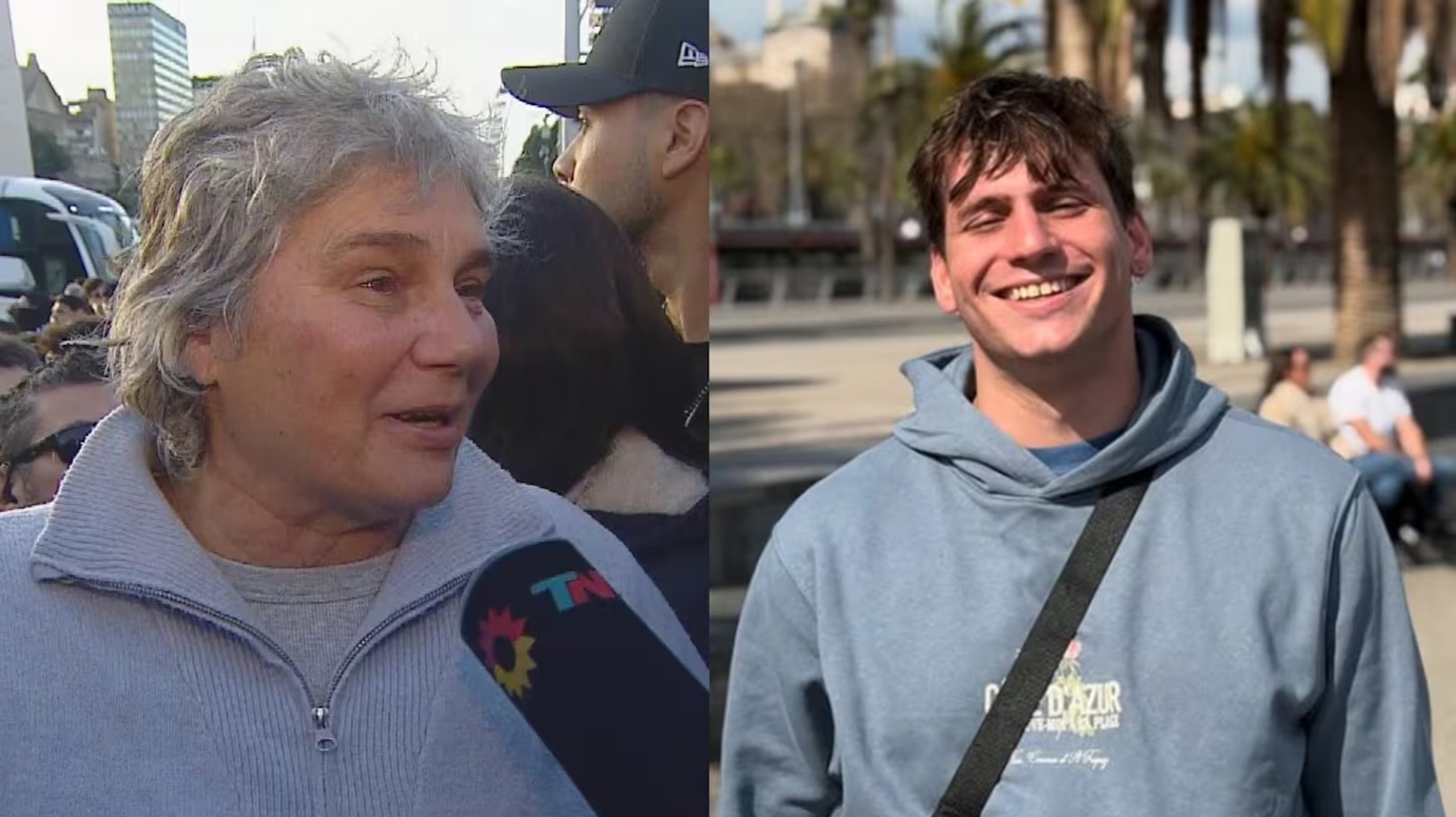 La mamá de Gaspi se emocionó en el homenaje del Obelisco: “Se fue ...