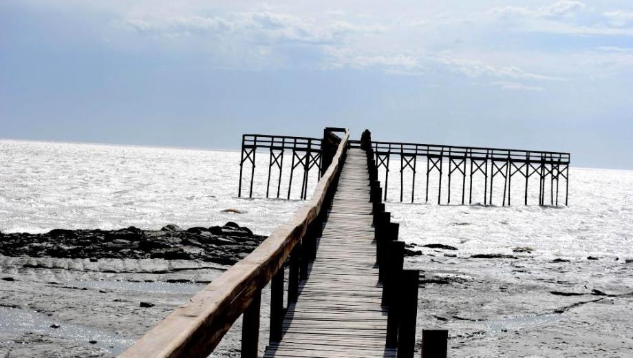 Obras el para el balneario Los Pocitos